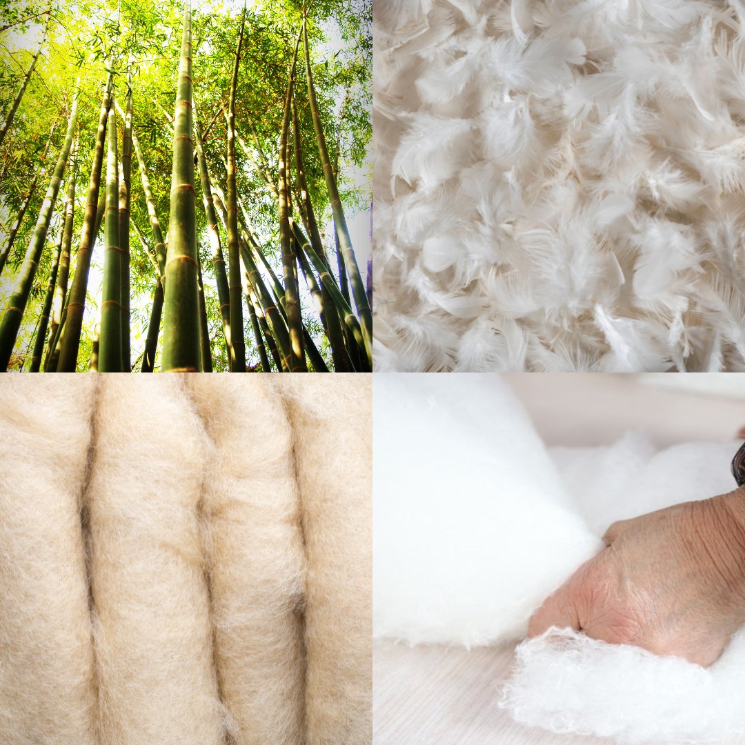 The Top Four Duvet and Comforter Materials – KAILU